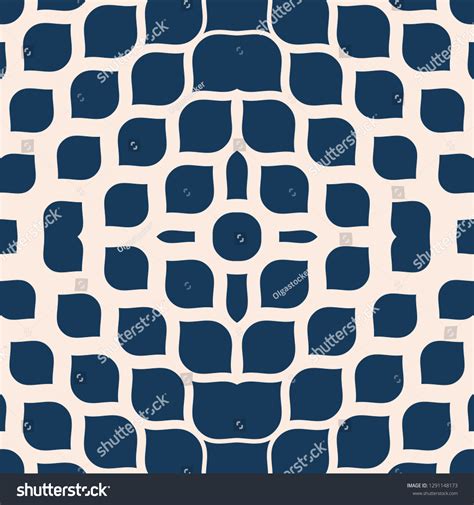 Vector Halftone Texture Abstract Geometric Seamless Stock Vector