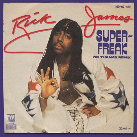 Super Freak By Rick James Peaks At 16 In Usa 40 Years Ago Onthisday Otd Oct 24 1981