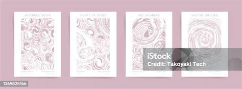 포스터 브로셔 플래카드 프리젠 테이션 또는 전단지를위한 미적 추상 보헤미안 디자인 세트 미래 우주 배경 컬렉션의 벡터 핑크 잉크 드로잉 0명에 대한 스톡 벡터 아트 및 기타