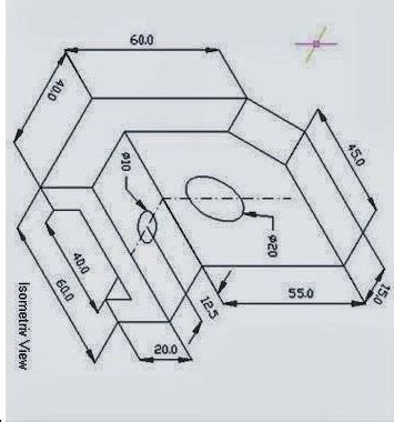 SOLVED Draw The Diagram Below In AutoCAD Write The Procedures Of Your Drawing