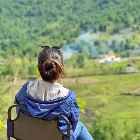 عکس دختر از پشت سر در طبیعت برای پروفایل ️ جدید و خاص