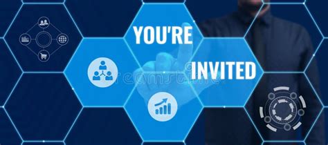text caption presenting you re invited conceptual photo please join us