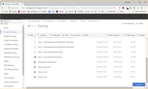 power bi sharepoint files lists and folders 3cloud
