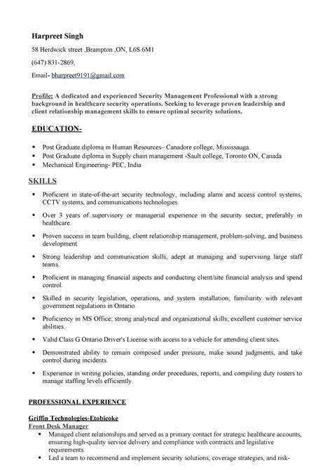 Cs Manager Assignment Harpreet Singh 58 Herdwick Street Brampton