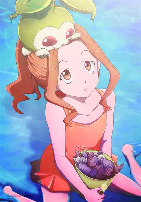 Mimi And Tanemon By Detoreik On Deviantart Digimon Digimon Adventure