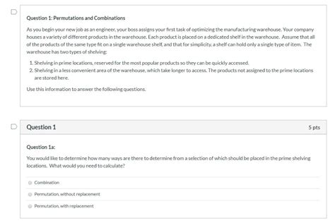 Solved Question Permutations And Combinations As You Chegg