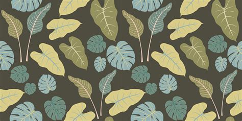 열대 식물과 추상 원활한 패턴 종이 커버 직물 인테리어 장식 및 기타 사용자를위한 현대적인 이국적인 디자인 0명에 대한 스톡 벡터 아트 및 기타 이미지 Istock