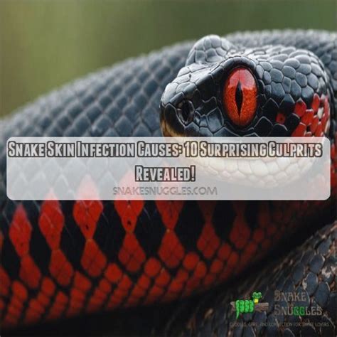 Snake Skin Infection Causes 10 Surprising Culprits Revealed