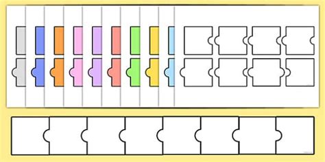 👉 Jigsaw Puzzle Word Template Editable Primary Resource