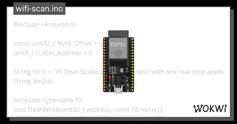 Flash Memory Wokwi ESP32 STM32 Arduino Simulator