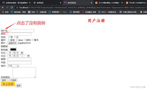 label标签的for属性无法实现的出现及解决方案 label标签的for属性没有和表单对应连接 csdn博客