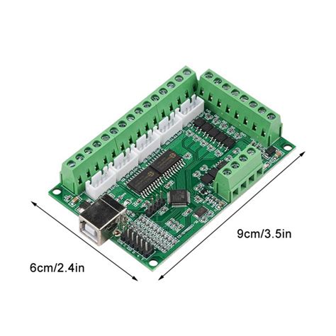 Mach3 12v 24v V2 1 5 Axis Engraving Machine Motherboard Cnc Motion Control Card Stepper Motor