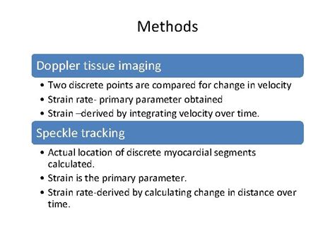 TISSUE DOPPLER IMAGING DR PRASANTH S Introduction TDI