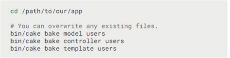 Cakephp Unable To Get Bake Console Working And All Answers Are