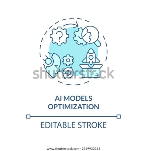 2d Editable Blue Ai Models Optimization Stock Vector Royalty Free 2369933363 Shutterstock