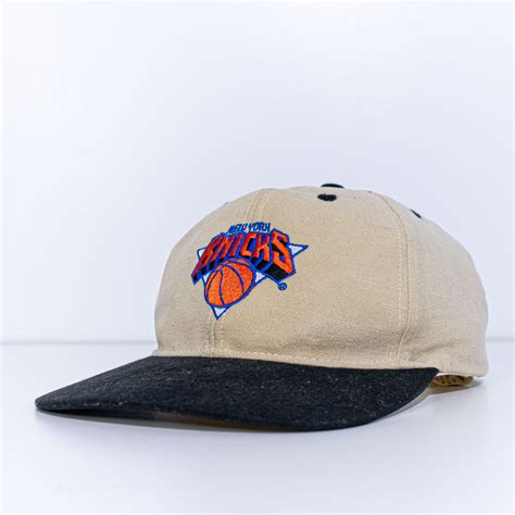 Vintage New York Knicks Snapback Hat Nba Fantastic Sports Vtg 90s Grailed