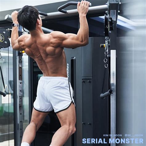 바디프로필 시리얼몬스터 해외촬영중에도 놓치지 않는 쇠질💪🏻 세훈 Sehoon 바디체크 운동 피트니스모델 Fitnessmodel Sportsmodel