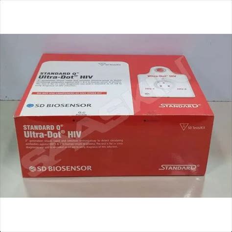 standard q ultra dot hiv cat no rk022 50 result time 10 min icmr