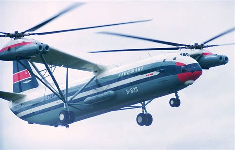 The Largest Helicopter Ever Built Mil V 12
