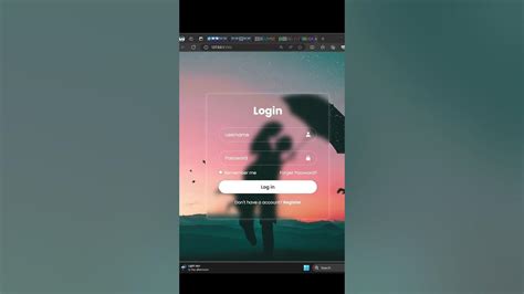 Asmr Coding Soothing Login Form Design With Html And Css Coding
