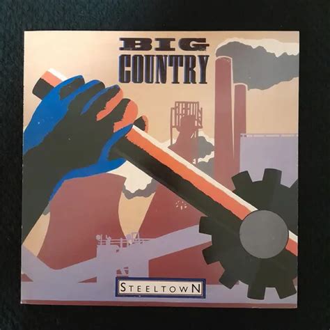 Big Country Steeltown Edição Japonesa 1984 Rock Importado