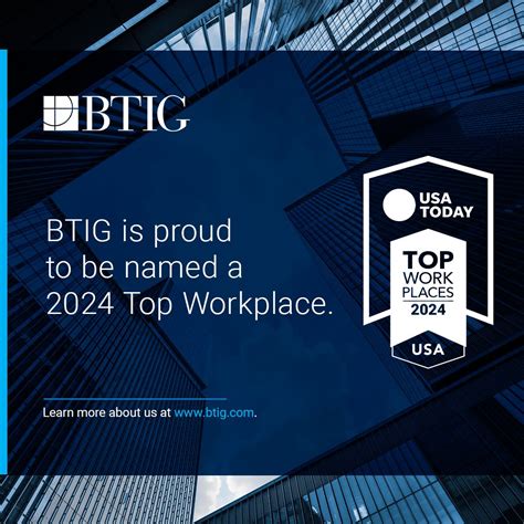 Btig On Linkedin Btig Thisisbtig Btigculture Topworkplaces