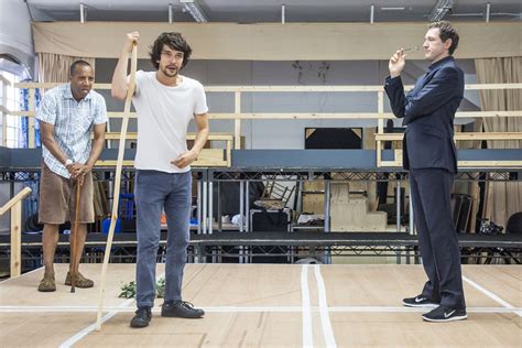 Ben Whisow Bertie Carvel And Kevin Harvey On Reahearsals Of Bakkhai Ben Whishaw London Spy