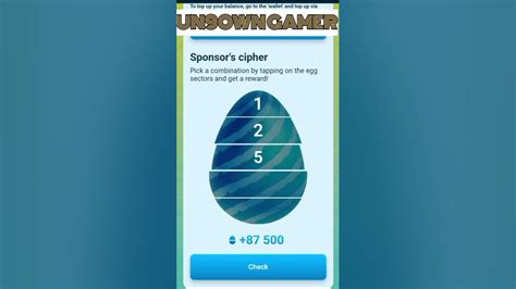 Yaytsogram Sponsor Cipher Today 2 Sept Claim Now 👍🏻 Shorts Viral