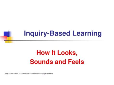 PPT Inquiry Based Learning PowerPoint Presentation Free Download ID 1273206