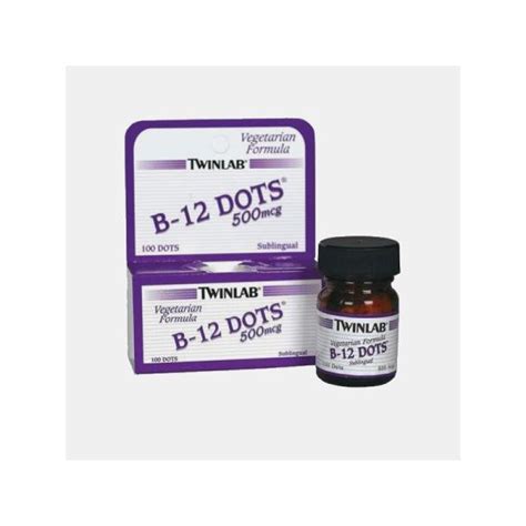 B 12 Dots 500mcg 100 Comprimidos
