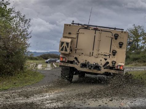 Belgian Army Testing Offroad Mobility Of Oshkosh Defense Joint Light Tactical Vehicle Jltv