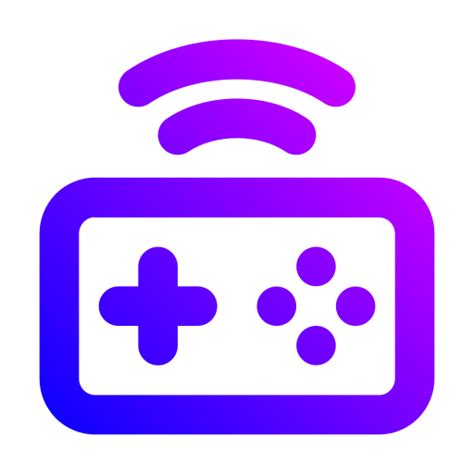 Controller Pad Generic Gradient Outline Icon