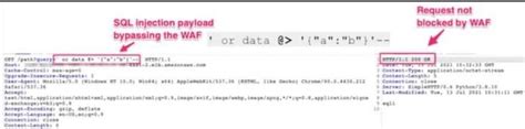 New Json Based Sql Injection Attacks Allow Bypassing Palo Alto F5 Aws