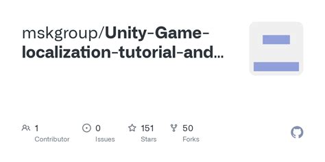 Issues · Mskgroupunity Game Localization Tutorial And Toolkit · Github
