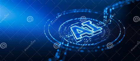 Ai Artificial Intelligence Big Data And Deep Machine Learning Concept Stock Illustration