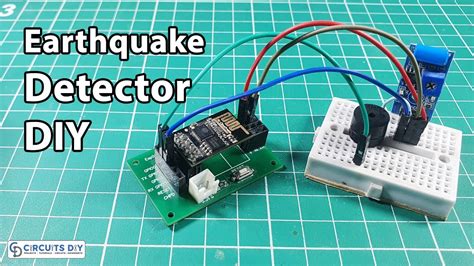 Earthquake Detector Using Vibration Sensor And Esp01 Youtube