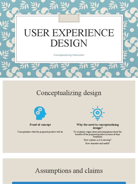 3 Conceptualizing Interaction Design Download Free Pdf Conceptual