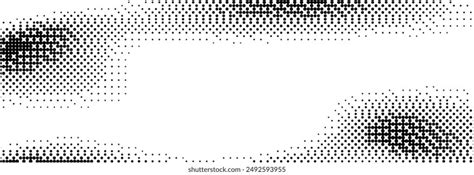 radial halftone gradient texture dotted round stock vector royalty