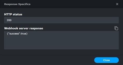 how do i send surveillance station data to third party systems via webhooks synology