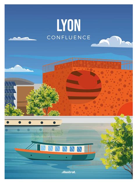 Lyon Confluence Illustrat