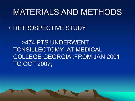 Adult Tonsillectomy 2ppt