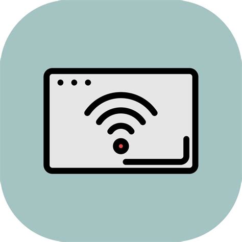 Wifi Colorful Icon Style 53010291 Vector Art At Vecteezy