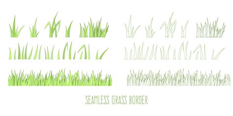 Seamless Grass Border 23810614 Vector Art At Vecteezy Seamless Grass Border 23810614 Vector Art At Vecteezy