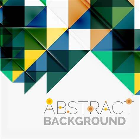 Premium Vector Abstract Geometric Background Modern Overlapping Triangles