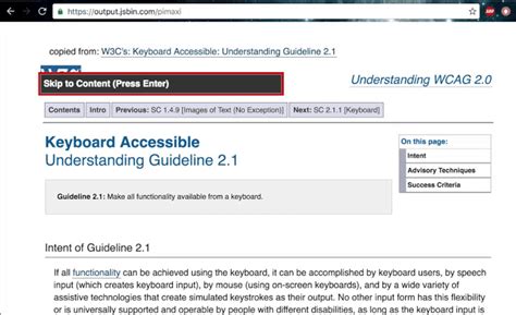 smooth scrolling and accessibility for career success