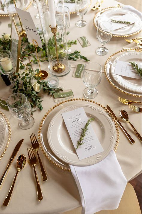 Wedding Plate Setting