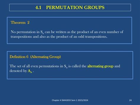 Chapter 4 Permutation Group Pdf
