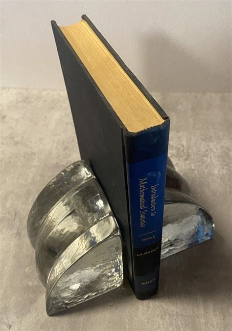 Introduction To Mathematical Statistics Hoel Wiley Series Hc 1954 2nd