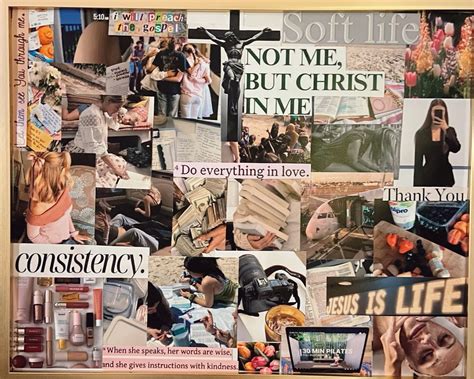 Prayer Vision Board Inspo 🎀🎀 In 2025 Prayer Vision Board