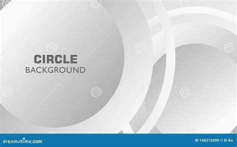 Metal Grayscale Dynamic Circle Abstract Background Stock Vector Illustration Of Creative